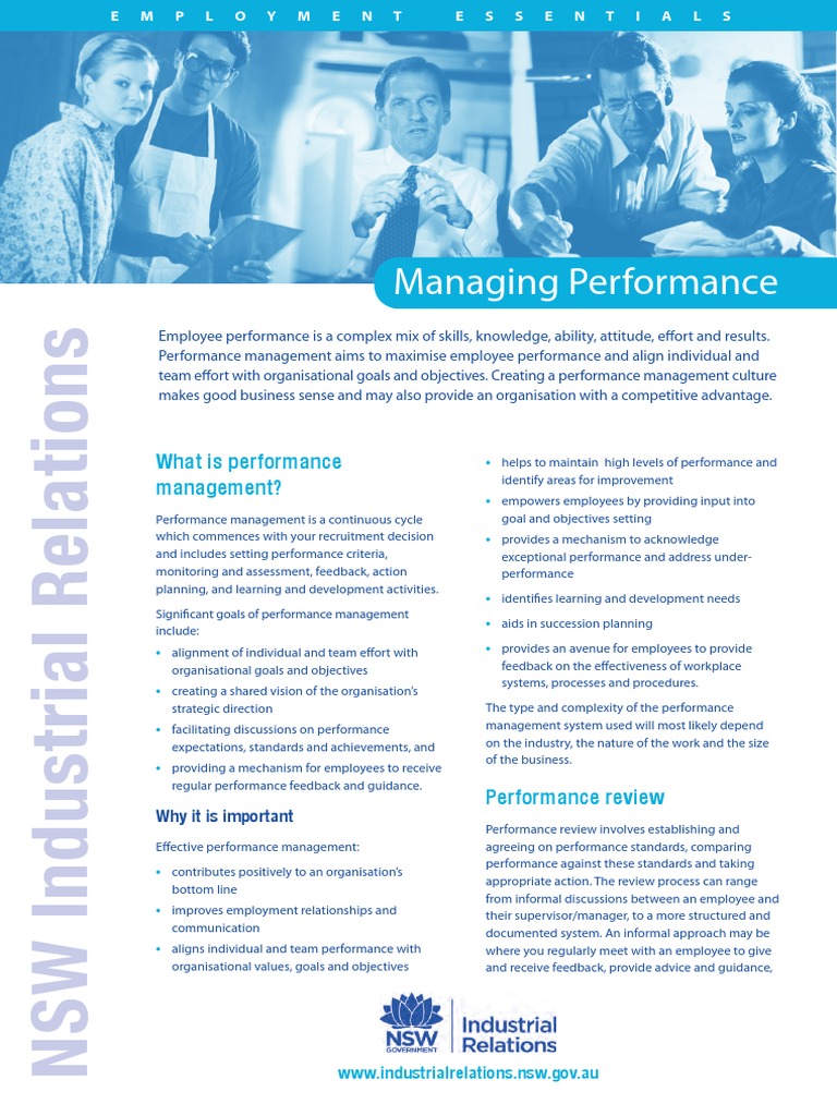 Managing Performance | PDF | Performance Management | Goal
