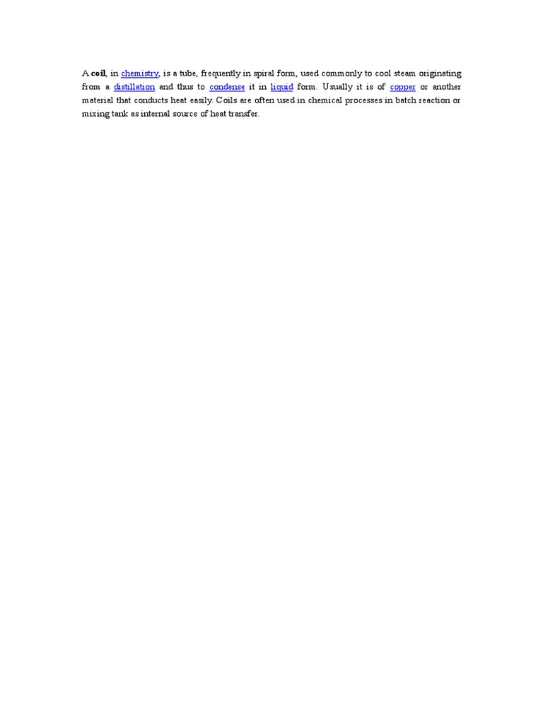 Chemistry Distillation Condense Liquid Copper | PDF