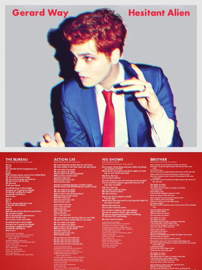 Digital Booklet - Hesitant Alien | PDF | Drum Kit | Music Technology