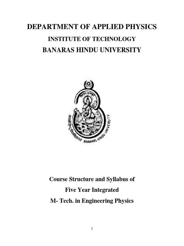 Applied Physics - Course Structure | PDF | Transistor | Optical Fiber