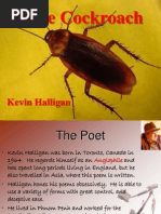 The Cockroach by Kevin Halligan | PDF | Poetry
