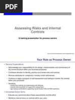 Internal Audit Risk and Control Matrix Template | PDF