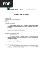 Sample Building Specifications | PDF | Concrete | Structural Engineering