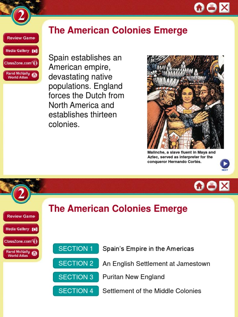 Chapter 2 - The American Colonies Emerge | PDF | Massachusetts Bay ...