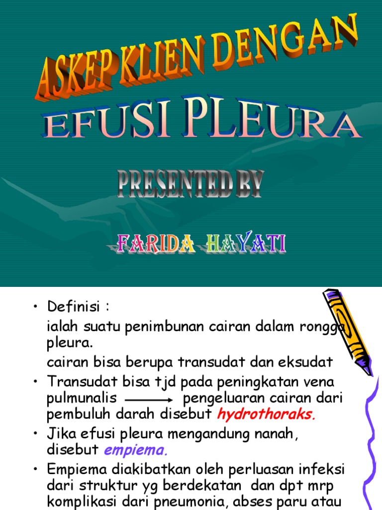 Askep Efusi Pleura | PDF