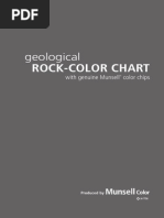 Rock Color Chart - Munsell | PDF | Brown | Green
