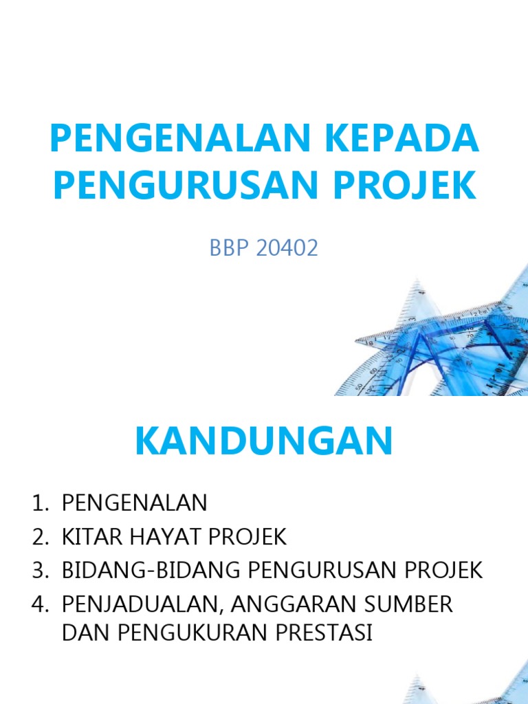 Nota Pengurusan Projek Pdf