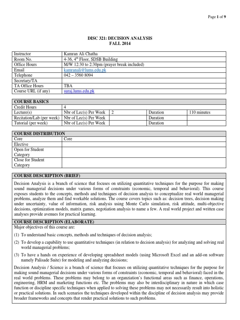 Decision+Analysis+for+UG 2C+Fall+2014 2C+Course+Outline+2014-08-14 ...