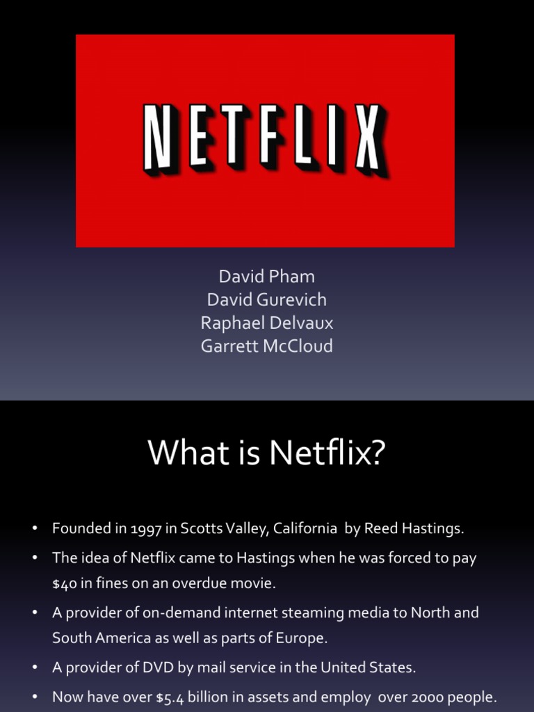 Netflix Mis | PDF | Netflix | Streaming Media