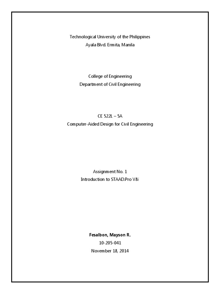 Staad - Pro V8i | PDF | Icon (Computing) | Button (Computing)