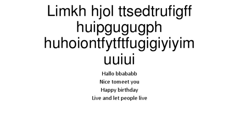 Unique Greetings and Messages | PDF