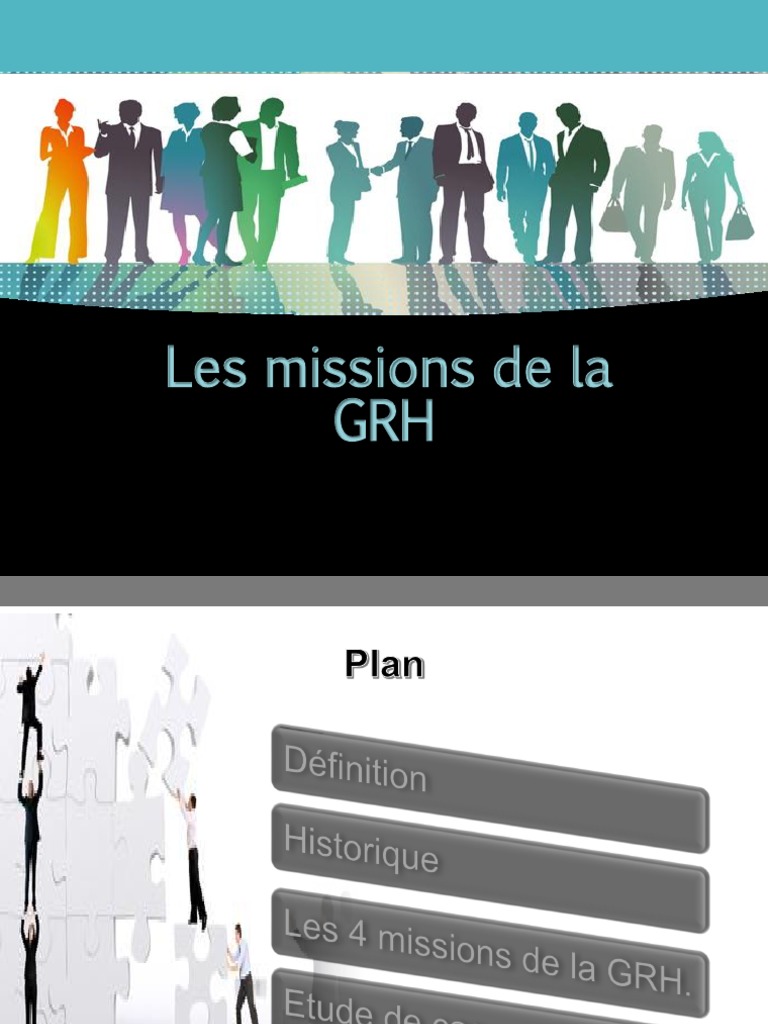 Les Missions de La GRH | PDF | Motivation | Motivant