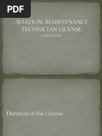 Canadian AME Licensing Info | PDF | Aircraft | Aviation