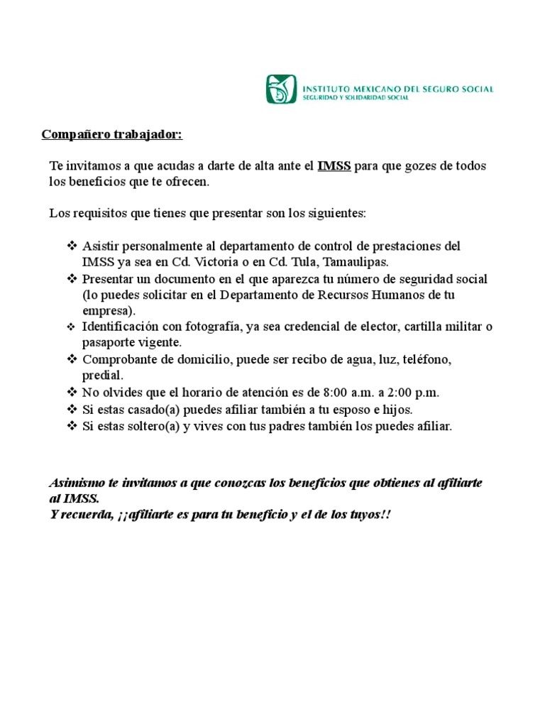 Imss | PDF | Diagnostico medico | Cuidado de la salud