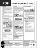 Architectural General Notes | PDF