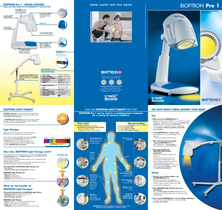 Bioptron Pro 1.pdf | Wound | Pain