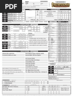 Pathfinder Interactive Character Sheet | PDF | Gary Gygax Games ...