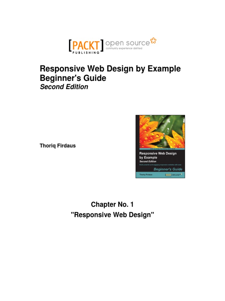 Responsive Web Design by Example Beginner's Guide Second Edition Sample Chapter | PDF ...