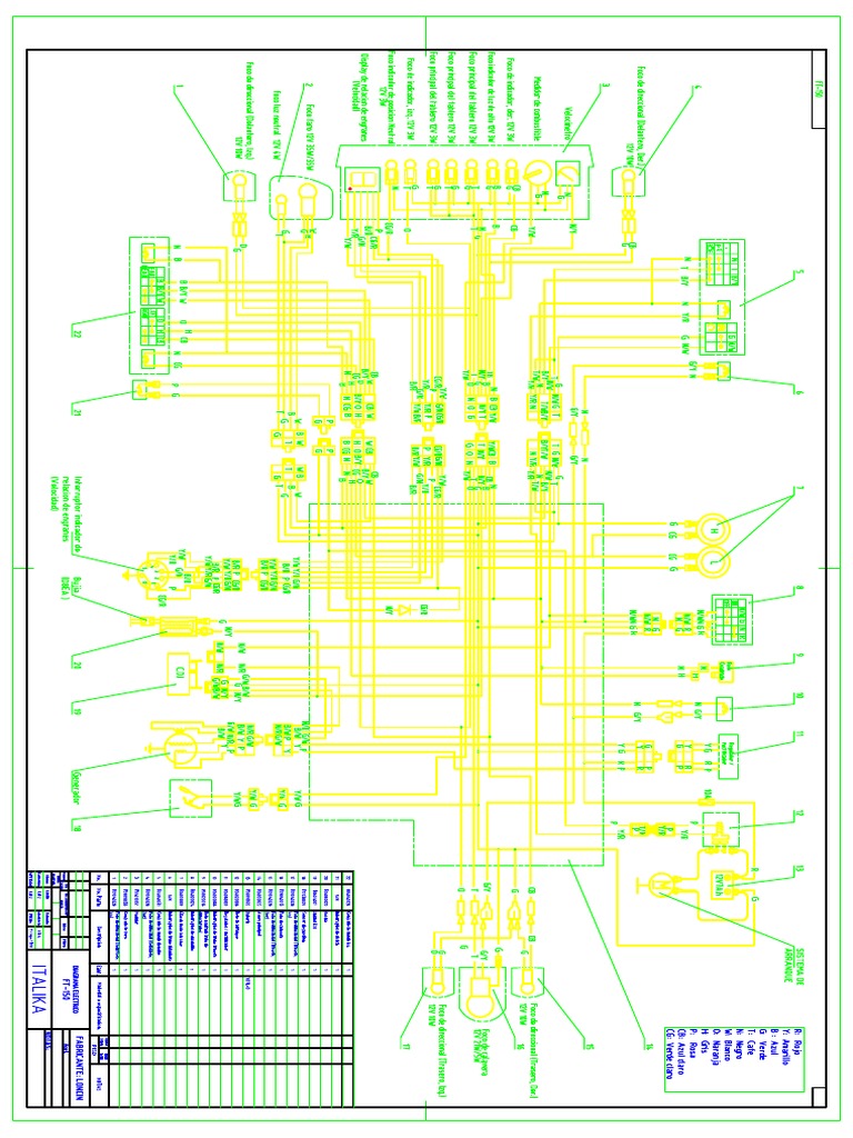 Ft150 Diagrama Electrico Pdf