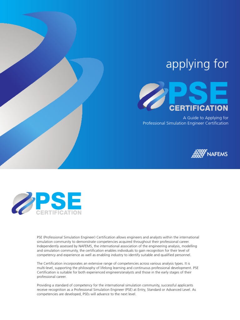 Applying For Pse Oct 14 Pse | PDF | Professional Certification ...