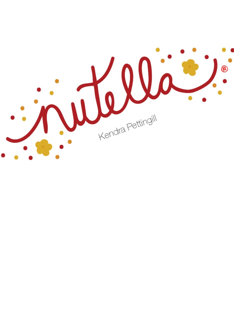 Nutella Redesign Pitch Book | PDF | Food And Drink | Foods