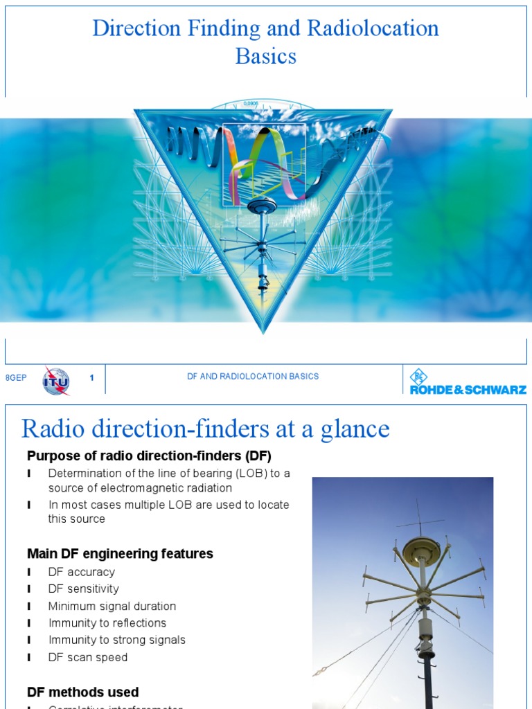Direction Finding and Radio Location Basic | PDF
