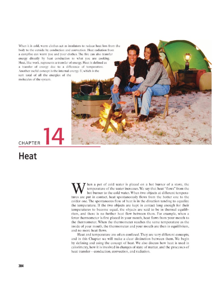 Giancoli - Physics (6th) Chap 14 Heat | PDF