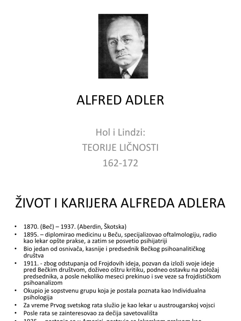 Alfred Adler | PDF