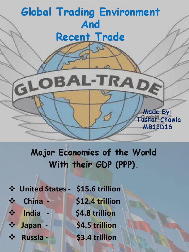 Global Trading Environment | PDF | Quantitative Easing | International ...