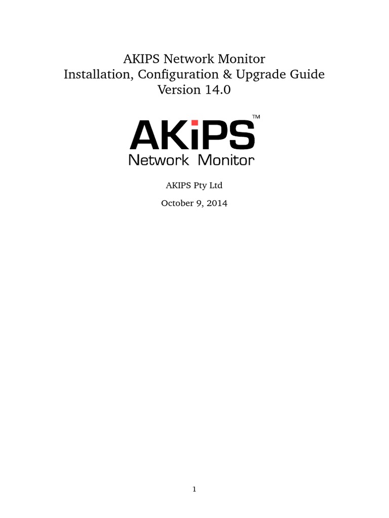 Akips Installation Guide | PDF | I Pv6 | Booting