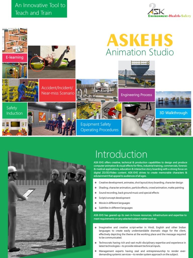 ASK-EHS Safety Animation Training Video Development | PDF | Educational Technology | Learning