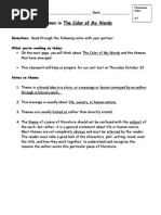 Literature Short Story Elements Worksheet | PDF