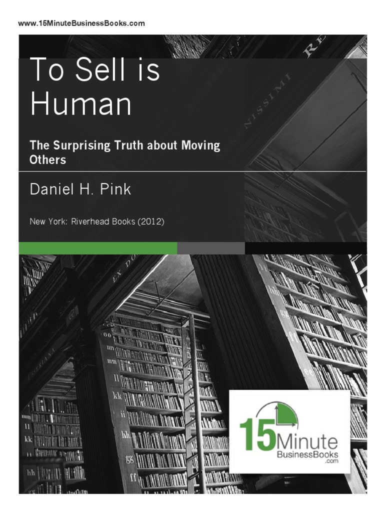 To Sell Is Human | PDF
