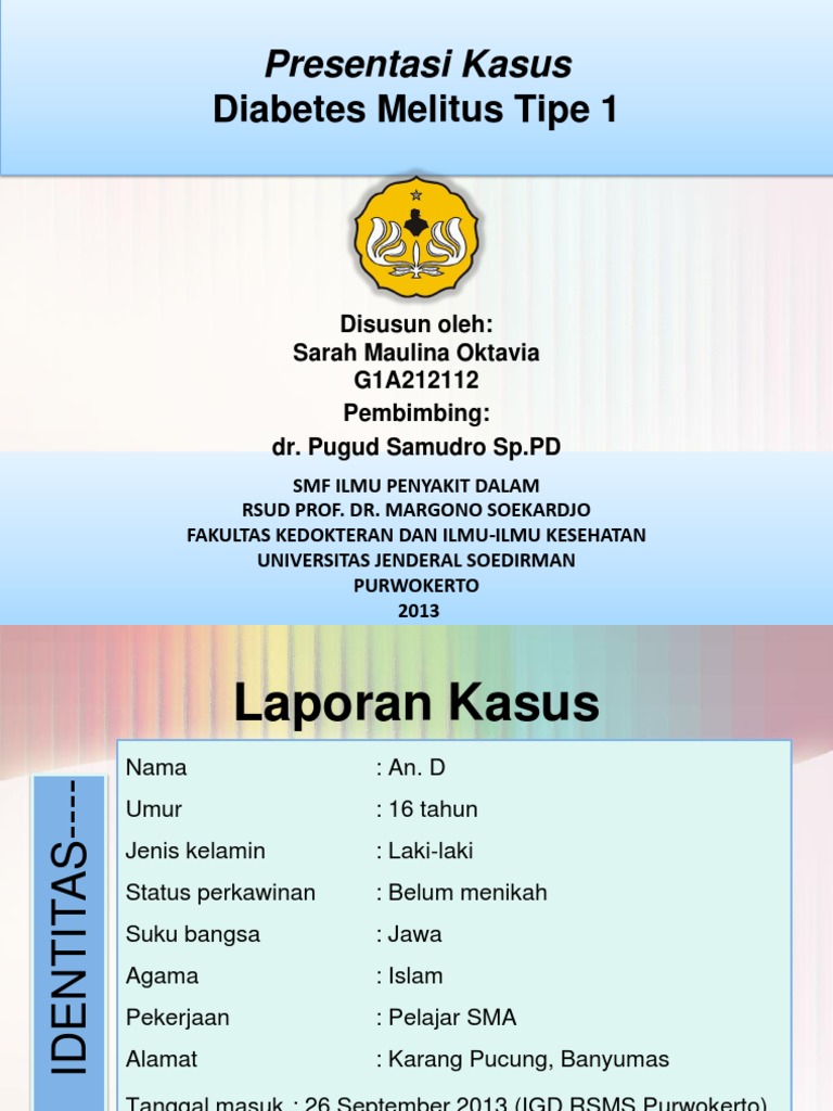 Presbes DM Tipe 1 | PDF | Pengembangan Diri