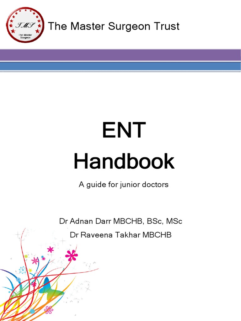 ENT Handbook | Medical Specialties | Clinical Medicine