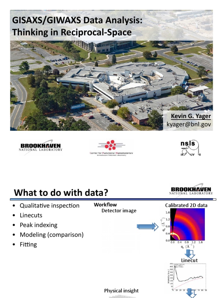 GISAXS/GIWAXS Data Analysis: Thinking in Reciprocal - Space | Download ...