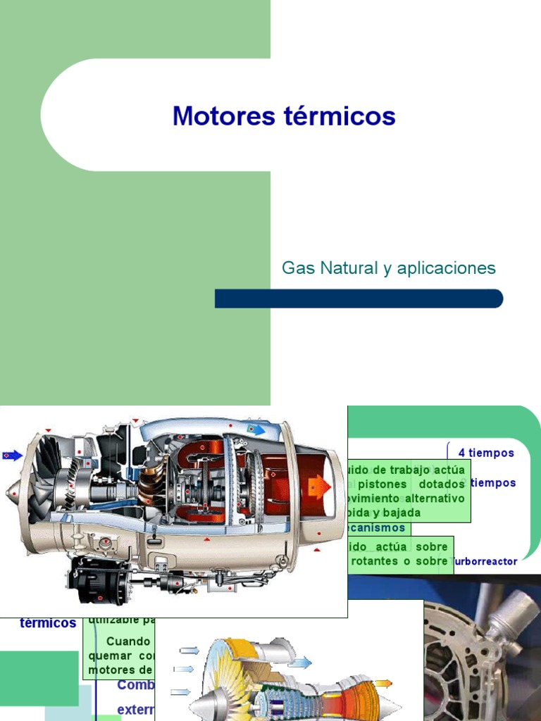 Motores Termicos | PDF | Pistón | Motor de combustión interna