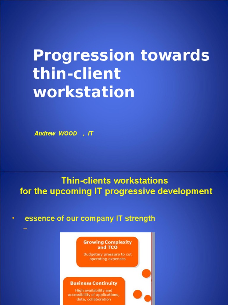 Igel Presentation 01 | PDF | Linux | Workstation