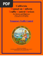 C.A.T.T.C.H. (California Temporary Traffic Control Handbook) | PDF ...