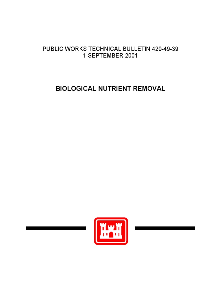 Biological Nutrient Removal | PDF | Sewage Treatment | Eutrophication