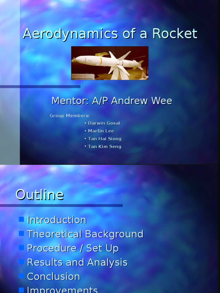 Aerodynamics of A Rocket | PDF | Drag (Physics) | Boundary Layer