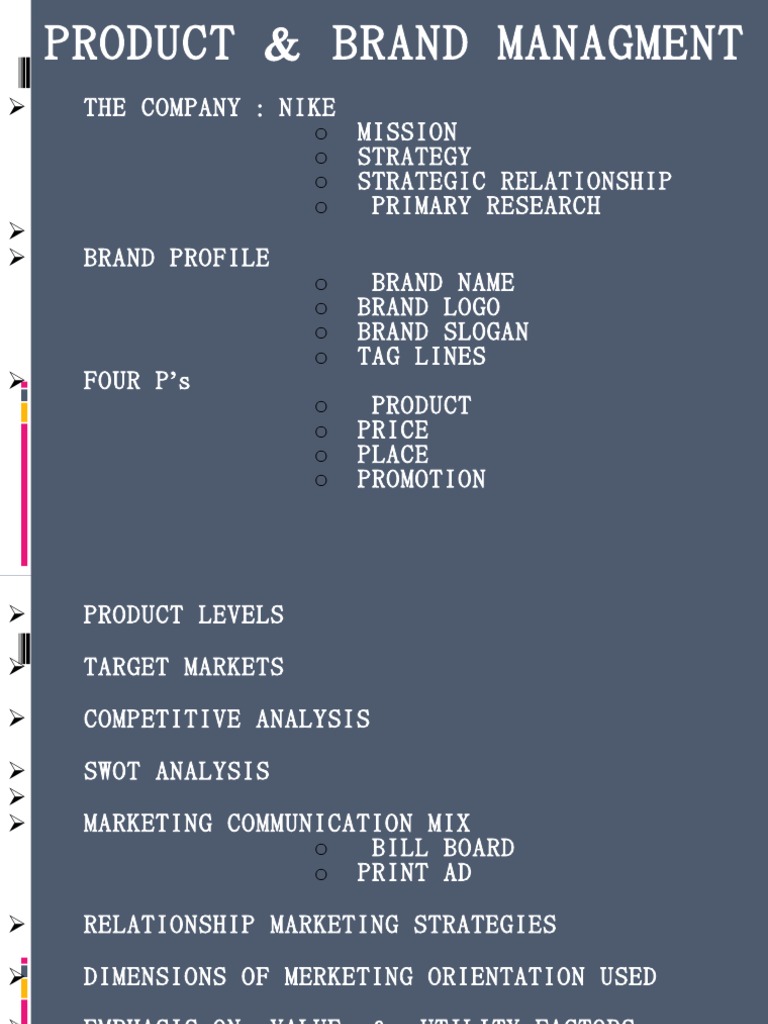 Nike Brand Management Strategy Guide | PDF | Business