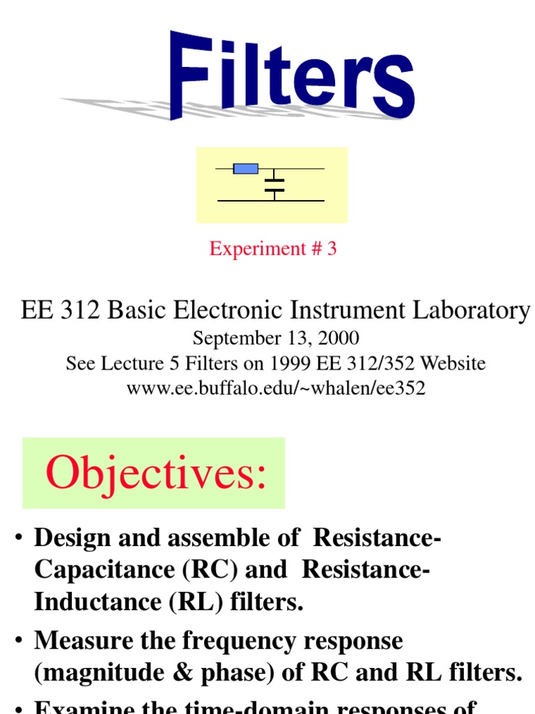 EE 312 Basic Electronic Instrument Laboratory | PDF