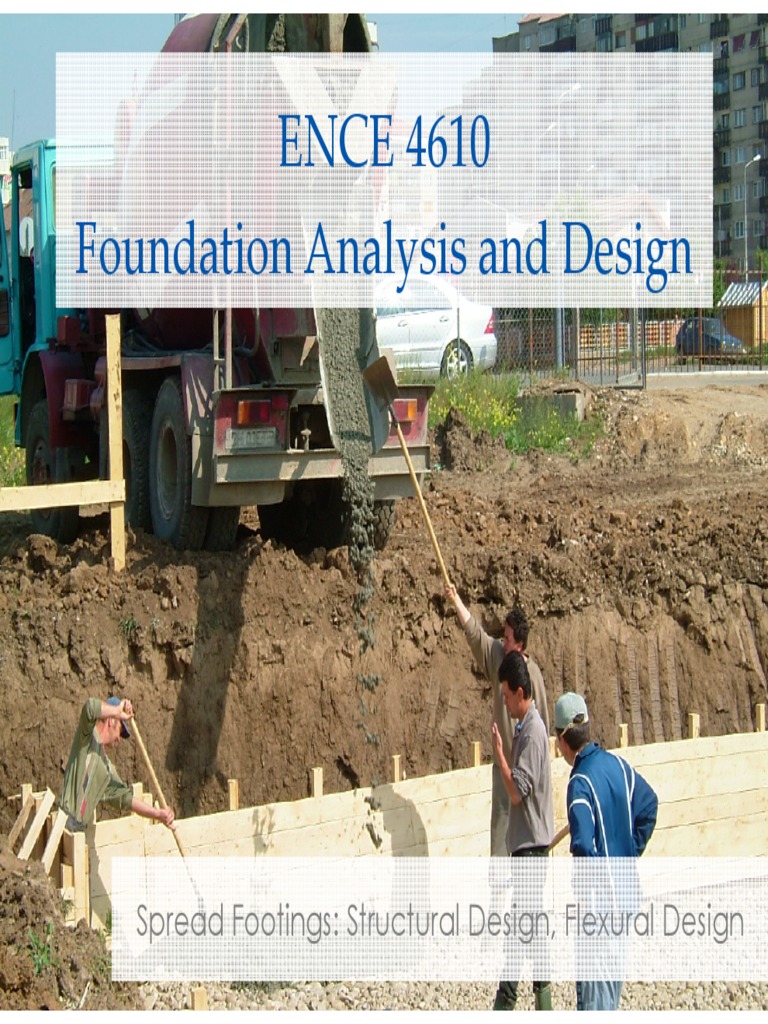 Design of Footing | PDF | Column | Bending