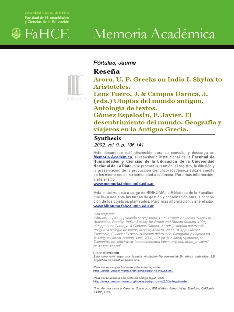 Arora U P Greeks On India I Skylax To Aristoteles Bareilly Indian ...