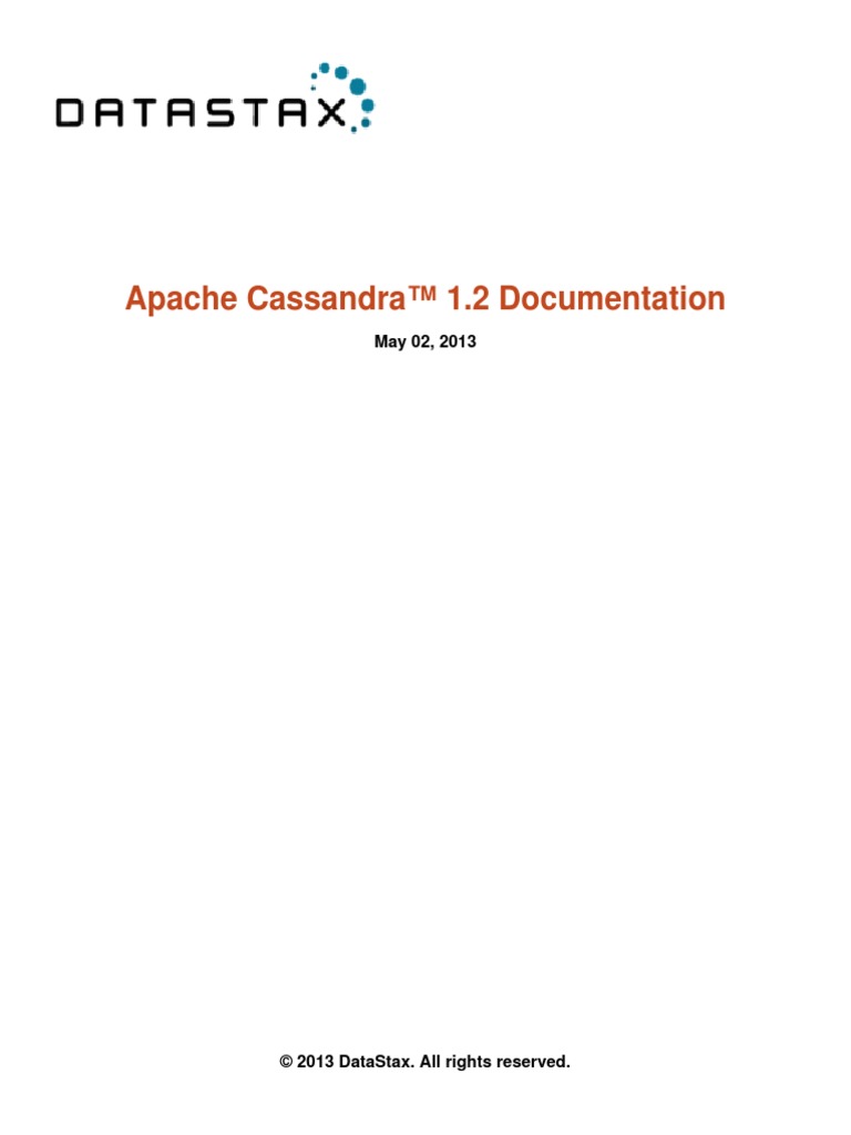 Cassandra 12 | PDF | Replication (Computing) | Database Index Cassandra 12 | PDF | Replication (Computing) | Database Index