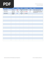 Proposal Compliance Matrix Template | Computing | Technology