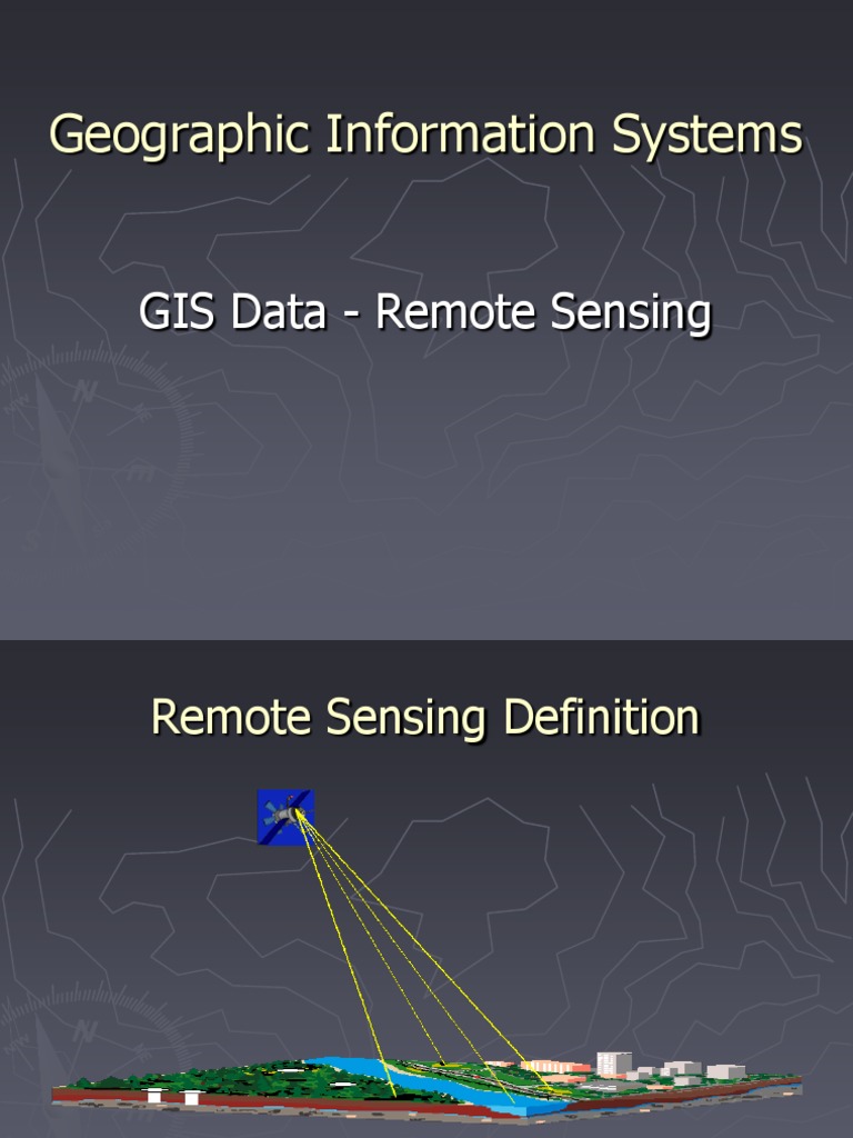 Geographic Information Systems: GIS Data - Remote Sensing | Download ...