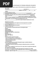 Formular Consimtamant Externare La Cerere | PDF