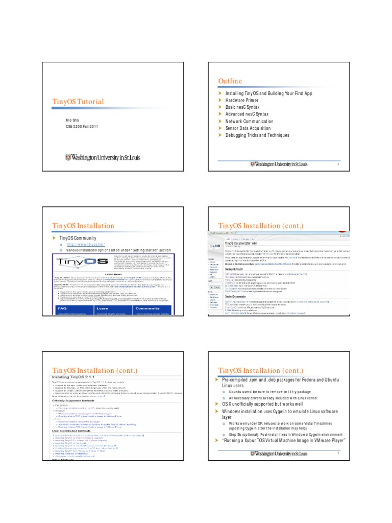 Tinyos Tutorial Pdf Transmission Control Protocol Network Packet